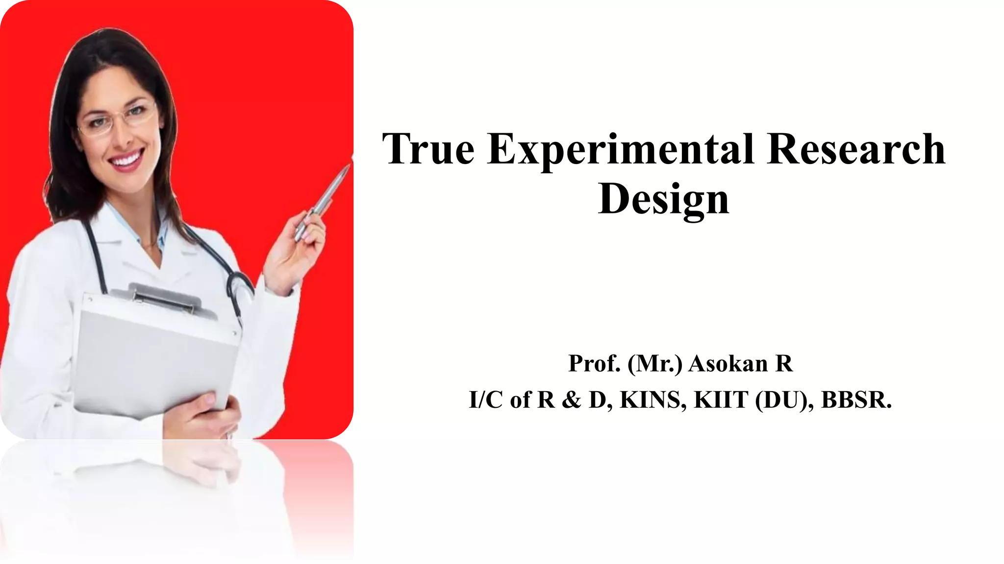 True experimental research design | PPTX