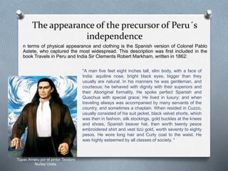 True face of tupac amaru | PPTX