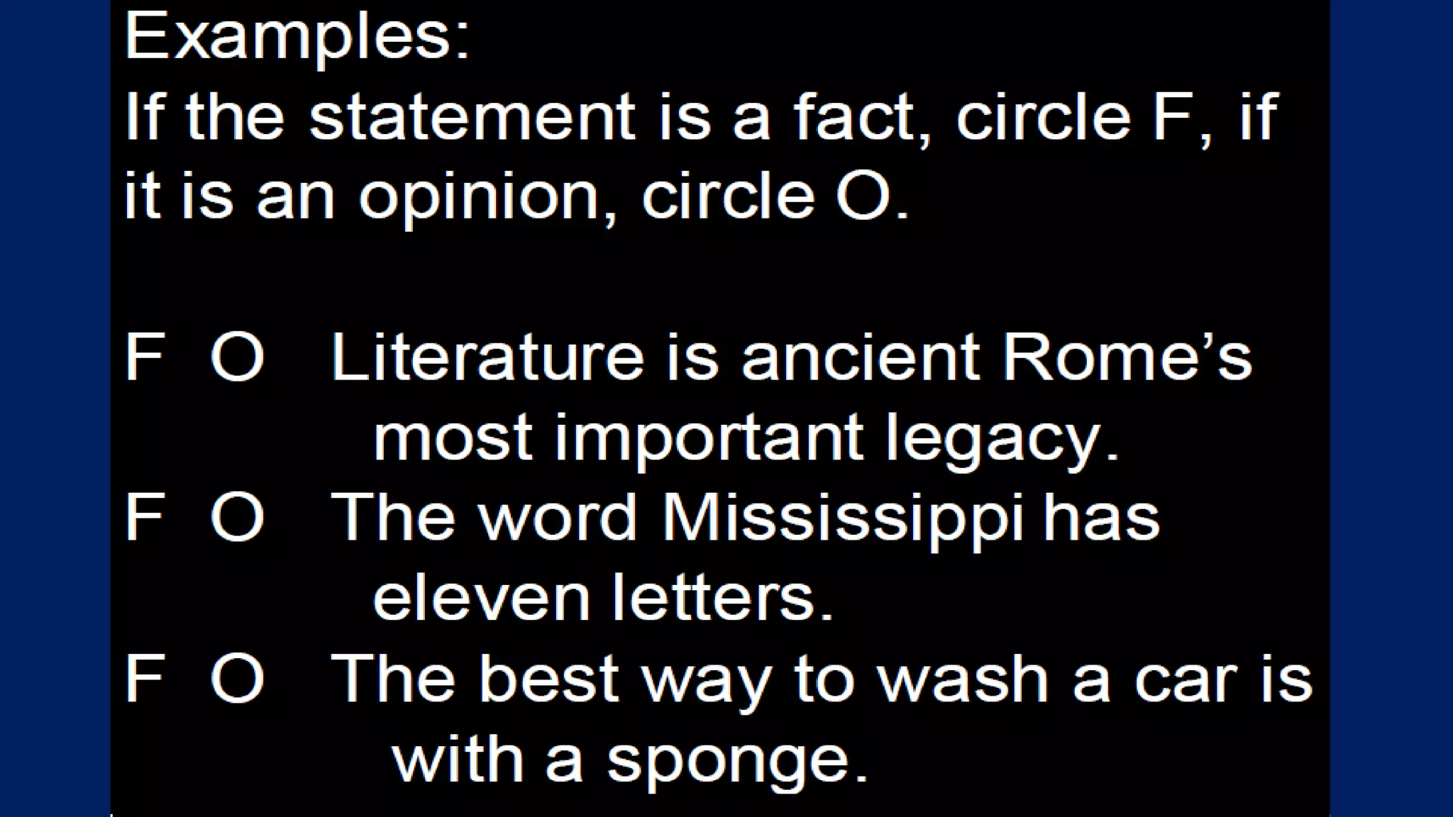 Writing True/False, Binary Choice, and Interpretive Exercises Test ...
