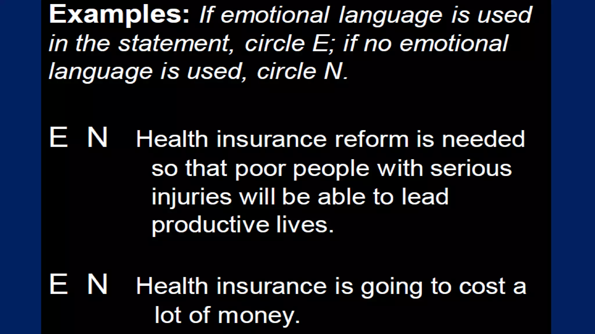Writing True/False, Binary Choice, and Interpretive Exercises Test ...