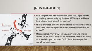 True Freedom, Indeed | John 8:31-36 Bible Study | PDF