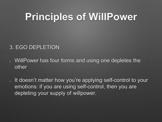 The Ironic Secret to Grit (What to do when Willpower Fails) | PPTX