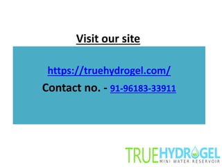 Truehydrogel ppt | PPTX
