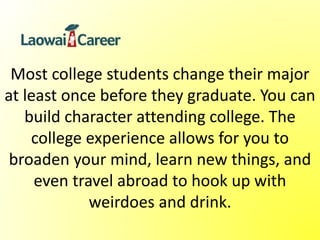 True Importance of a College Degree | PPTX