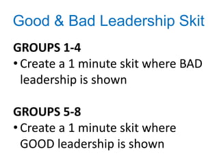 True Leadership lesson | PPTX