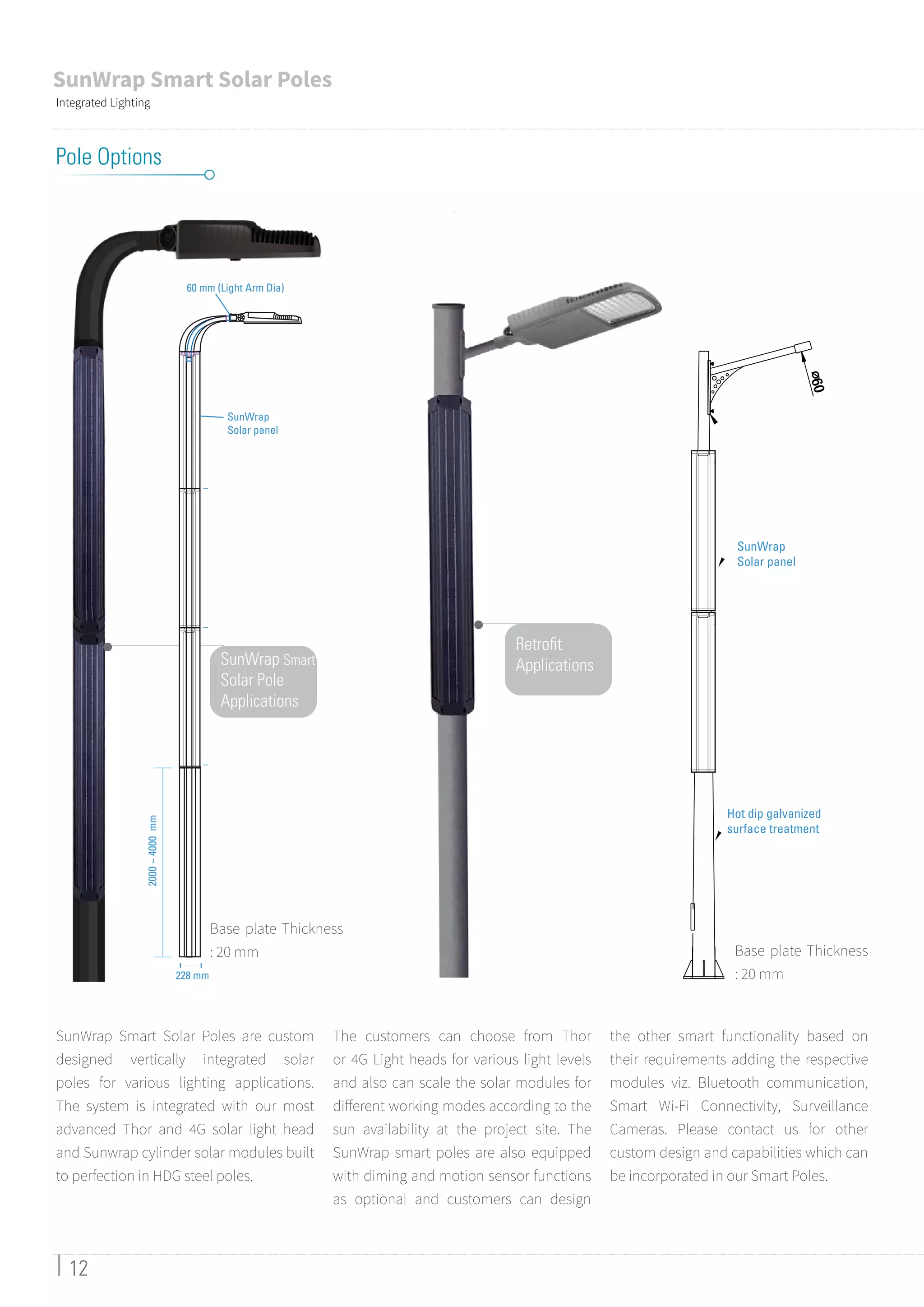 Truelite sun wrap smart solar poles | PDF