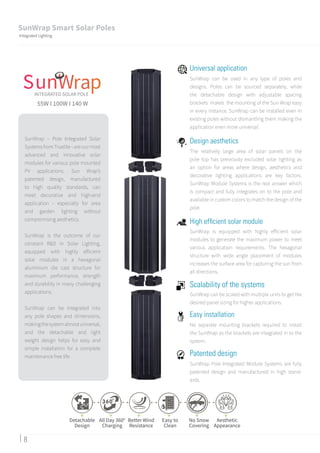Truelite sun wrap smart solar poles | PDF