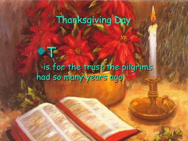 True Meaning Of Thanksgiving | PPT