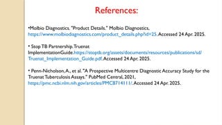TRUENAT TEST for detection of Tuberculosis | PPTX