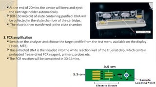 TRUENAT TEST for detection of Tuberculosis | PPTX