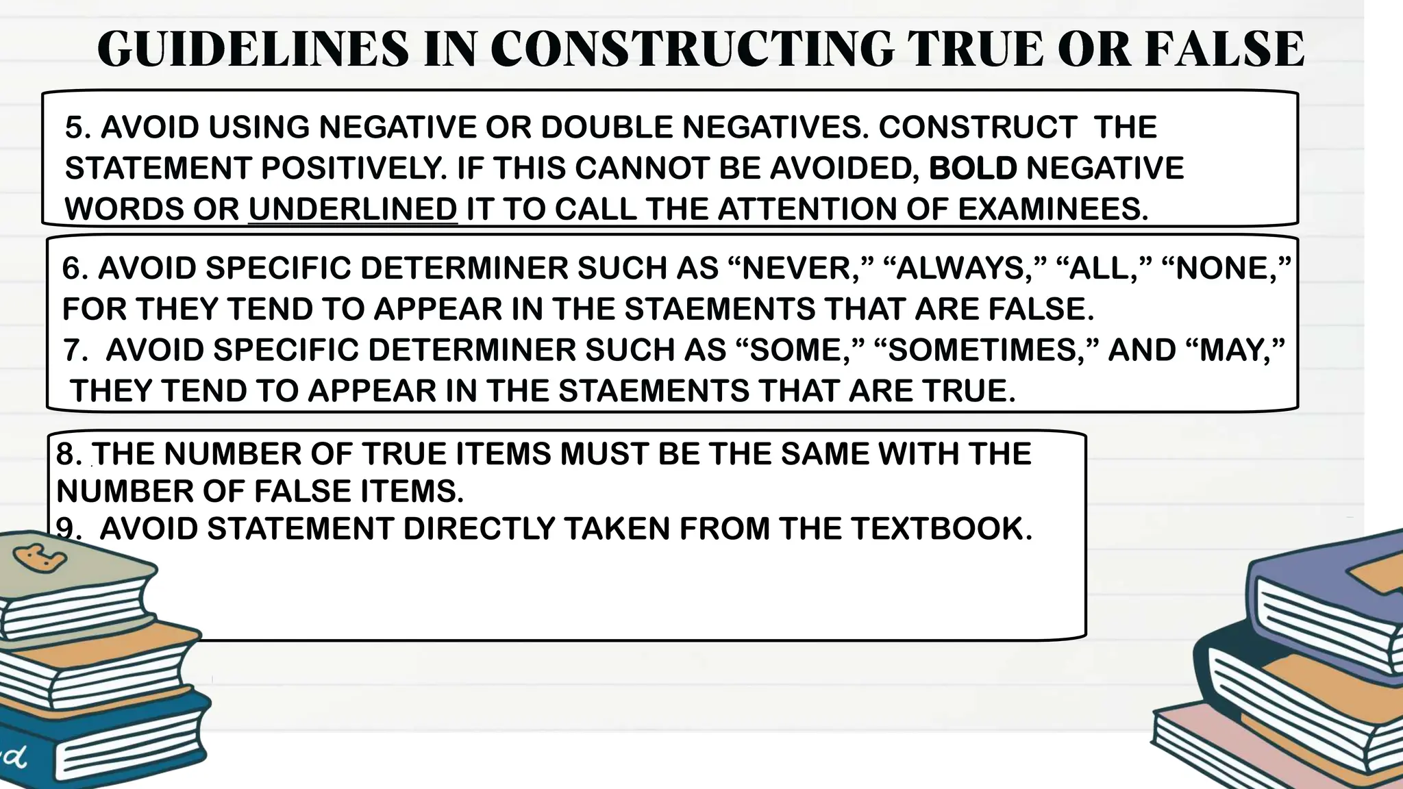 The MODIFIED TRUE OR FALSE ASSESSMENT.PPTX