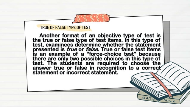 The MODIFIED TRUE OR FALSE ASSESSMENT.PPTX | Standardized Testing ...