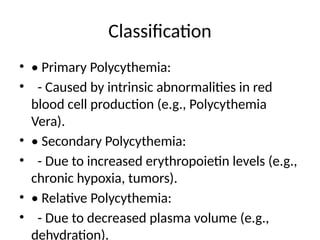 True_Polycythemia_Presentation There is mention treatment symptoms ...