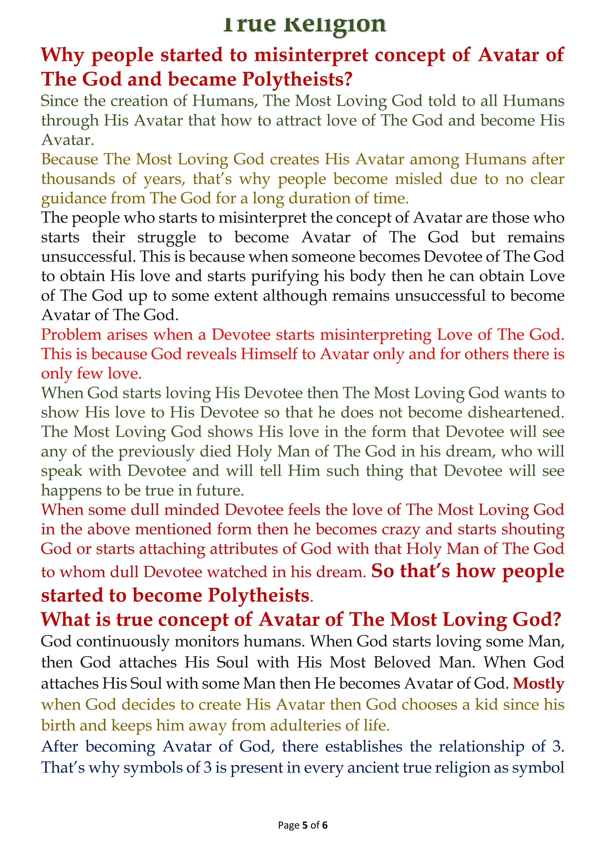 True Religion - A Snapshot of what is True Religion | PDF