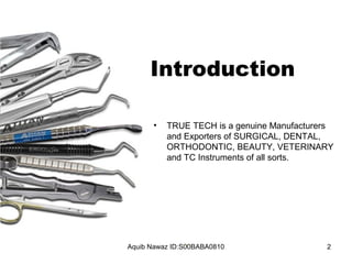 True tech instruments | PPT