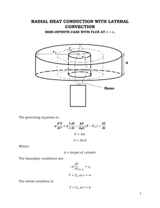 TRANSIENT RADIAL HEAT CONDUCTION WITH BESSEL FUNCTIONS AND INTEGRAL ...