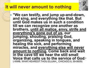 True Unity In Christ | PPTX