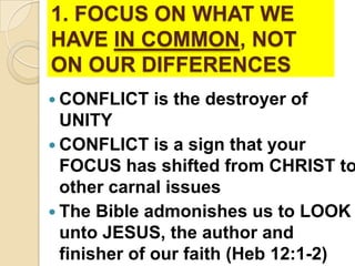 True Unity In Christ | PPTX