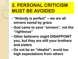 True Unity In Christ | PPTX