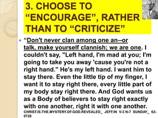 True Unity In Christ | PPTX