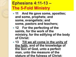 True Unity In Christ | PPTX