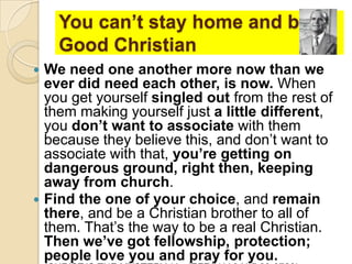 True Unity In Christ | PPTX