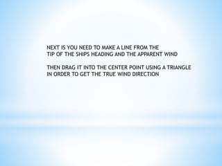 True wind speed and direction calculation and plotting | PPTX