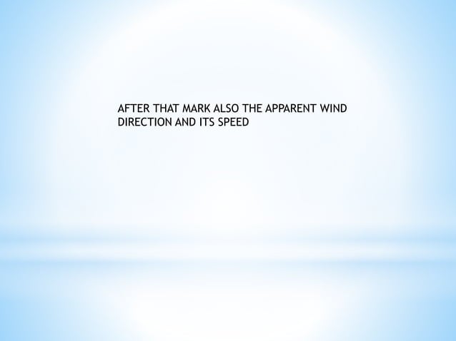 True wind speed and direction calculation and plotting | PPTX | Sailing ...