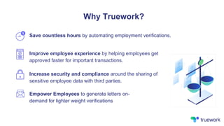 Truework presentation overview 6.2019
