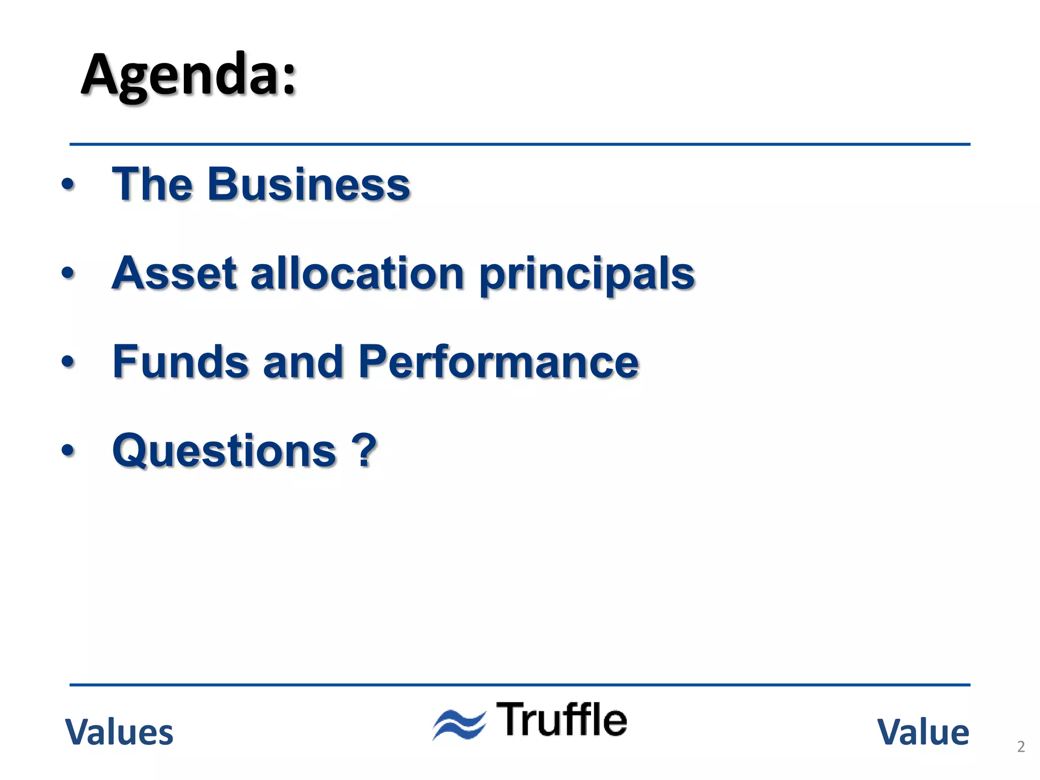 Truffle Asset Management | PPTX