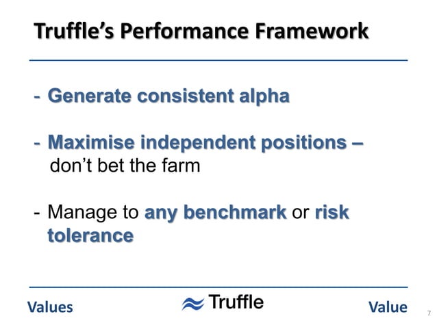 Truffle Asset Management | PPT