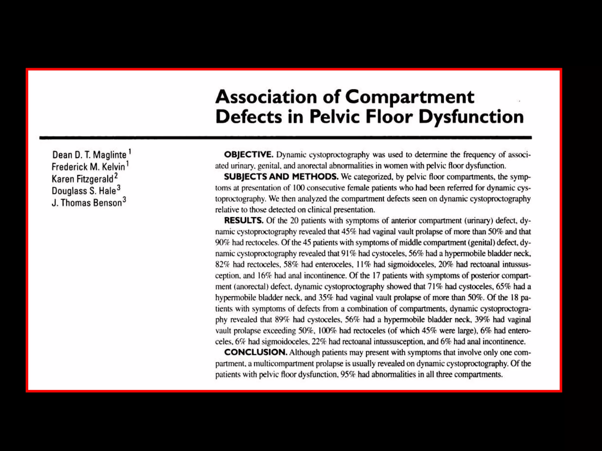Importancia De La Preservación Del Anillo Pericervical En | PPT
