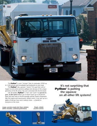 Truk sampah heil dp python | PDF