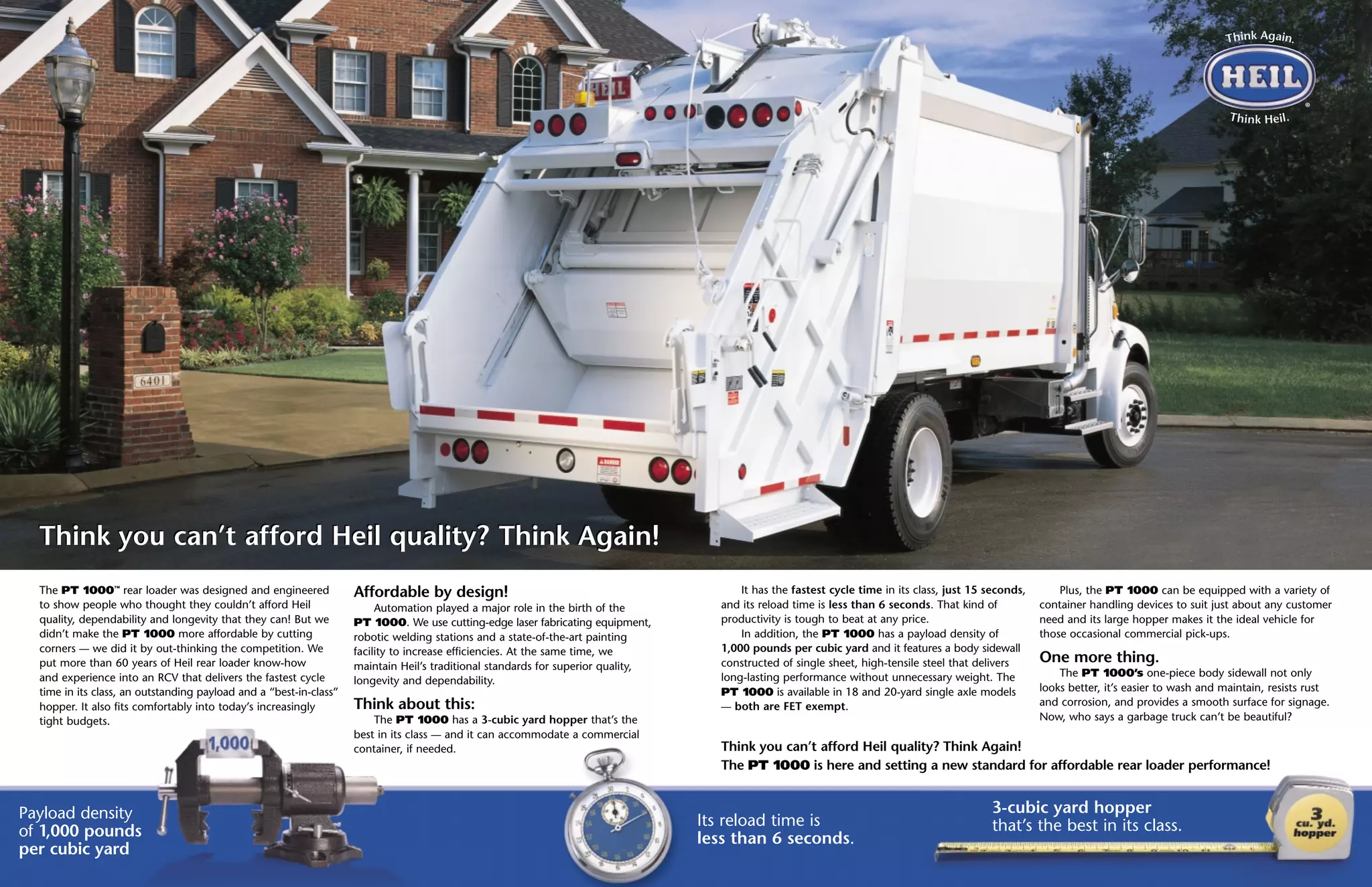 Truk sampah heil pt1000 | PDF