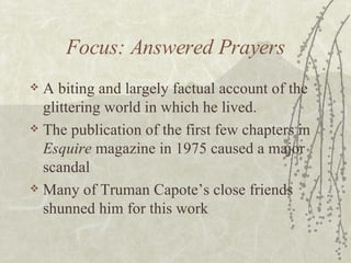 Truman Capote2 | PPT