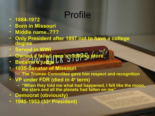 Truman domestic policies | PPT