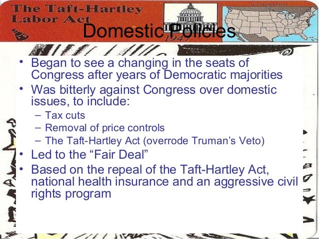 Truman domestic policies