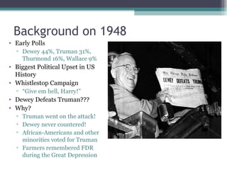 Truman-Domestic Policy | PPT