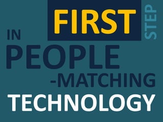 Trumate - People-Matching Social Network | PPT