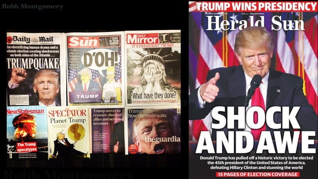 Trump Wins - Newspaper Front Pages | PDF