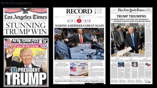Trump Wins - Newspaper Front Pages | PDF