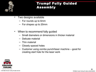 Trumpf Training Part 1 | PPT
