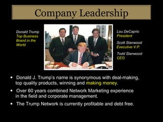 Trump Network | PPT