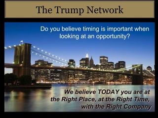 Trump Network | PPT