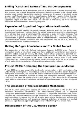 Trump on Immigration_ Policy Changes and Their Implications.docx