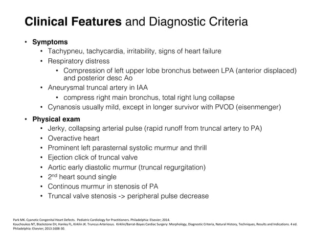 Truncus Arteriosus: Assessment and Surgical Management | PDF