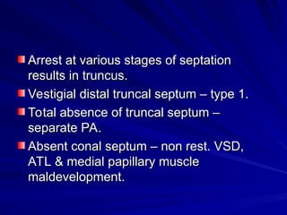 TRUNCUS ARTERIOSUS,TRUNCUS ARTERIOSUS,.ppt.ppt