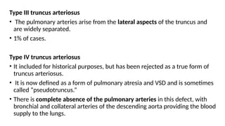 truncus arteriosus anaesthesia management | PPTX