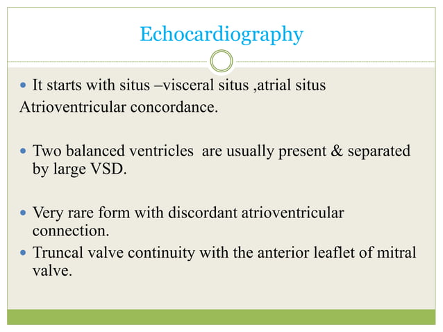 Truncus Arteriosus | PPT | Free Download