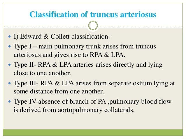 Truncus Arteriosus